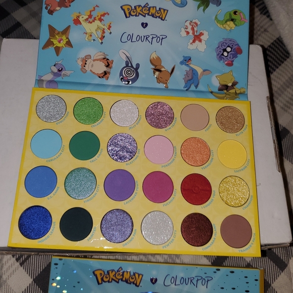 Colourpop | Makeup | Colourpop Pallet Town Pokmon Eyeshadow Palette ...
